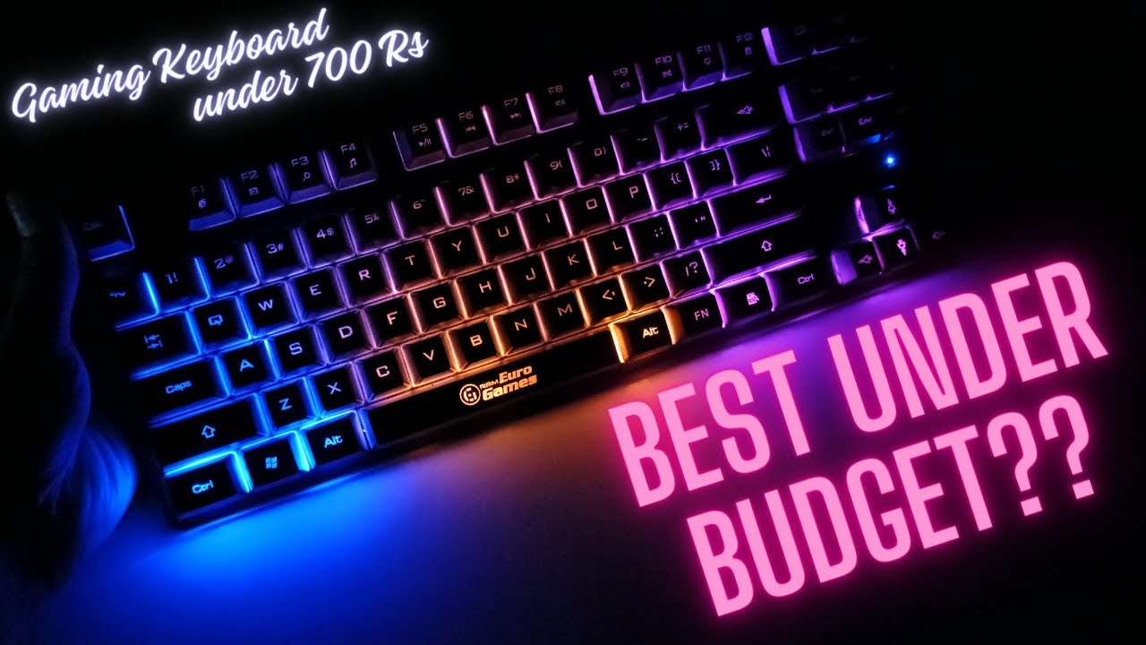 RPM Euro Games RGB Gaming Keyboard Unboxing and Review | Best Gaming ...