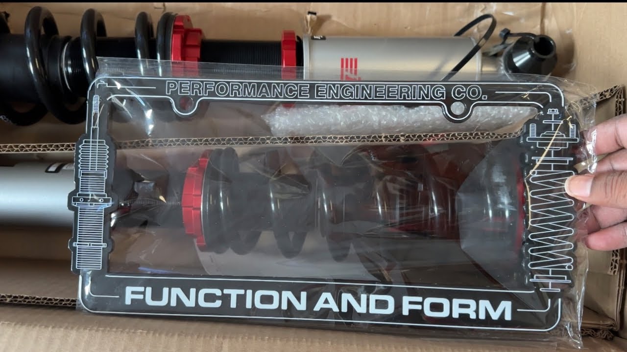 Unboxing Function and Form inverted monotube coilovers- BMW G30 540i ...