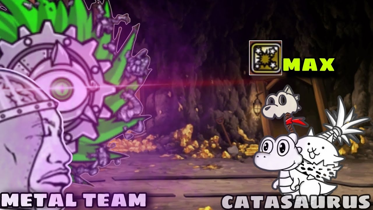 The battle cats review catasaurus (Jurassic cat) - YouTube