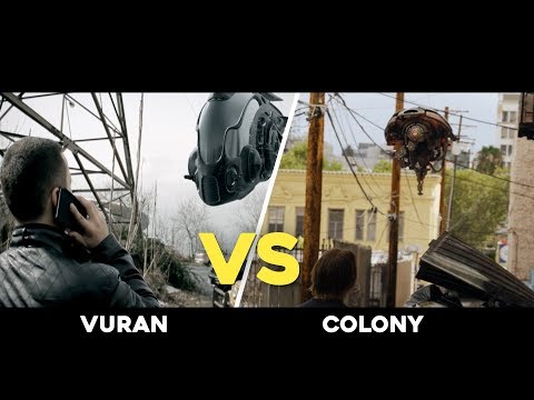 VURAN kısa filmimiz ile COLONY dizisinin benzerligi
