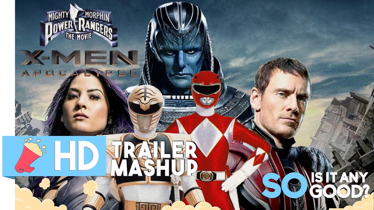X-Men vs Power Rangers Movie Mashup Trailer - YouTube