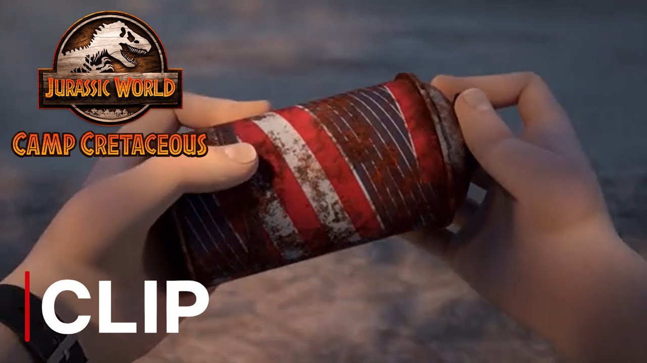 Dodgson Finds The Barbasol Can | JURASSIC WORLD CAMP CRETACEOUS ...