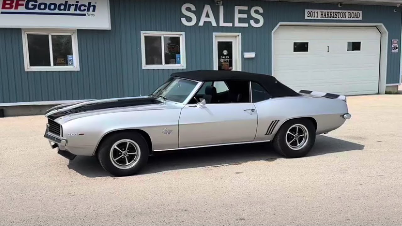 SOLD - 1969 Chevrolet Camaro 350 Convertible for sale at Pentastic ...