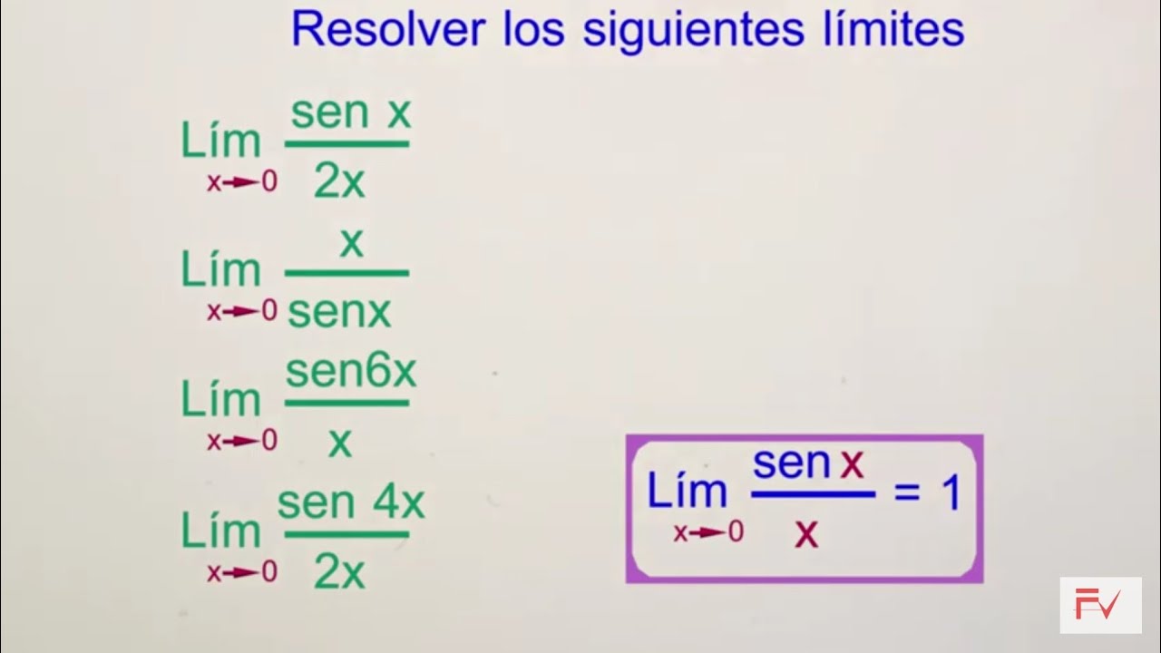 Límites trrigonometricos - funciones seno (1) - YouTube