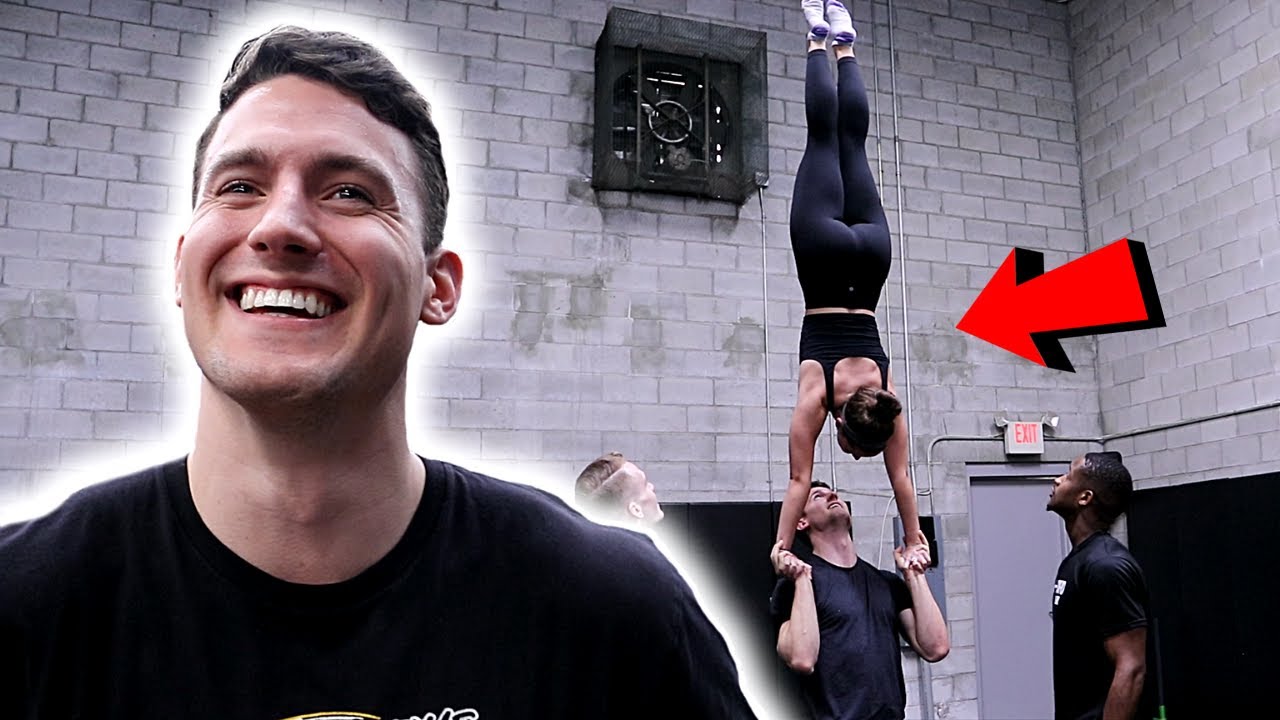 Teaching dancer how to cheer!! - YouTube