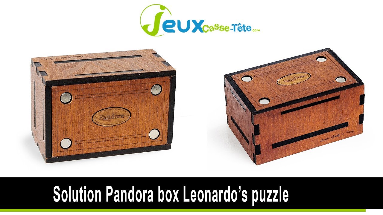 La solution de la boite secrète Pandora box - YouTube
