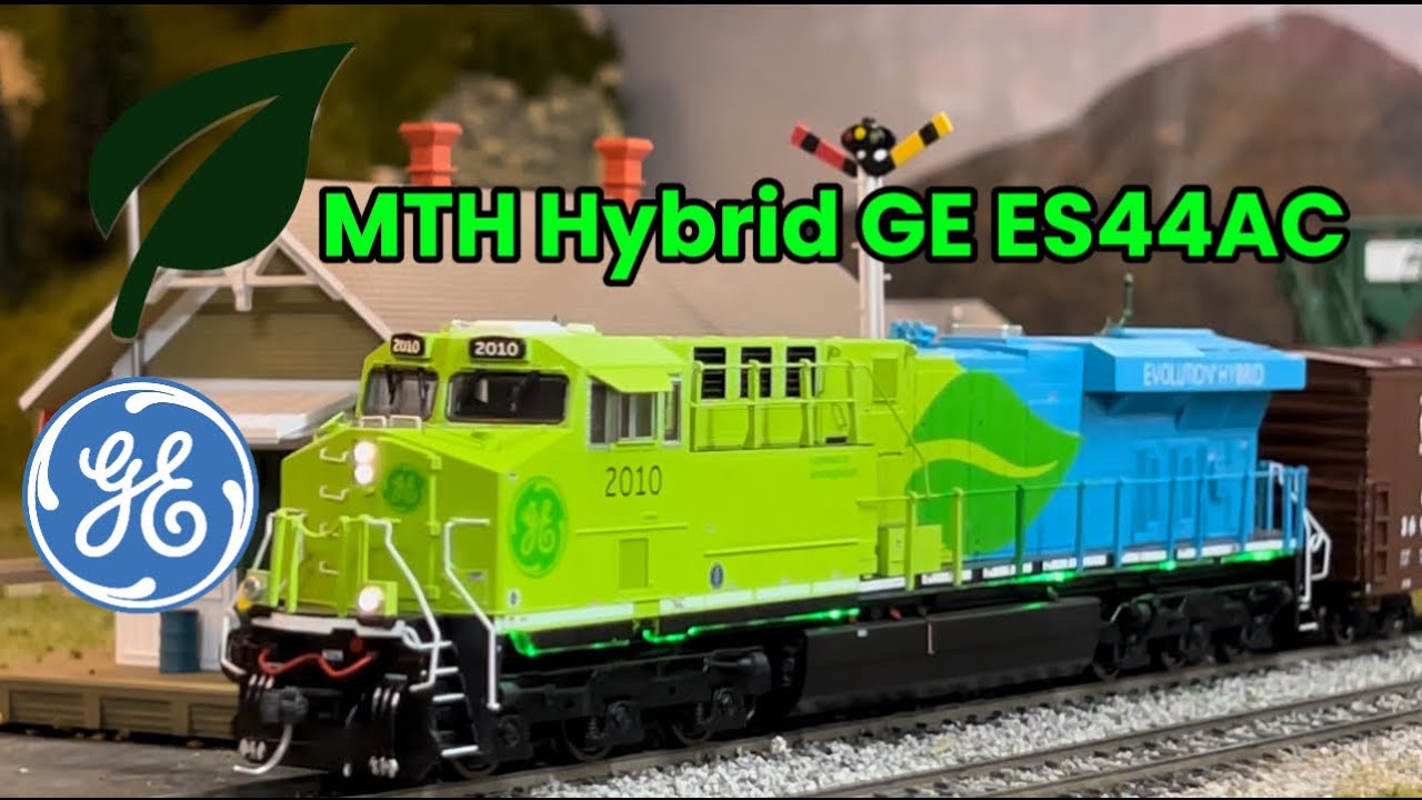 MTH HO Hybrid GE ES44AC with ProtoSound 3 - YouTube