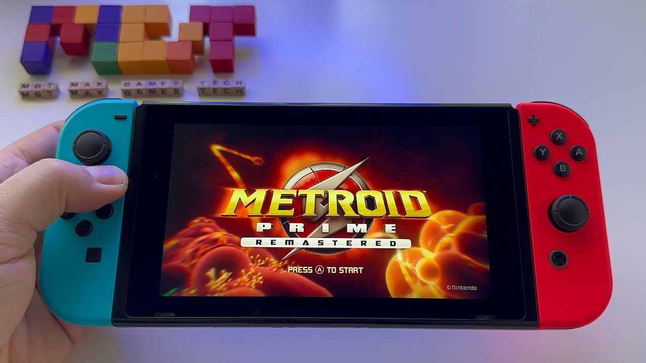 Metroid Prime Remastered | Nintendo Switch handheld gameplay - YouTube