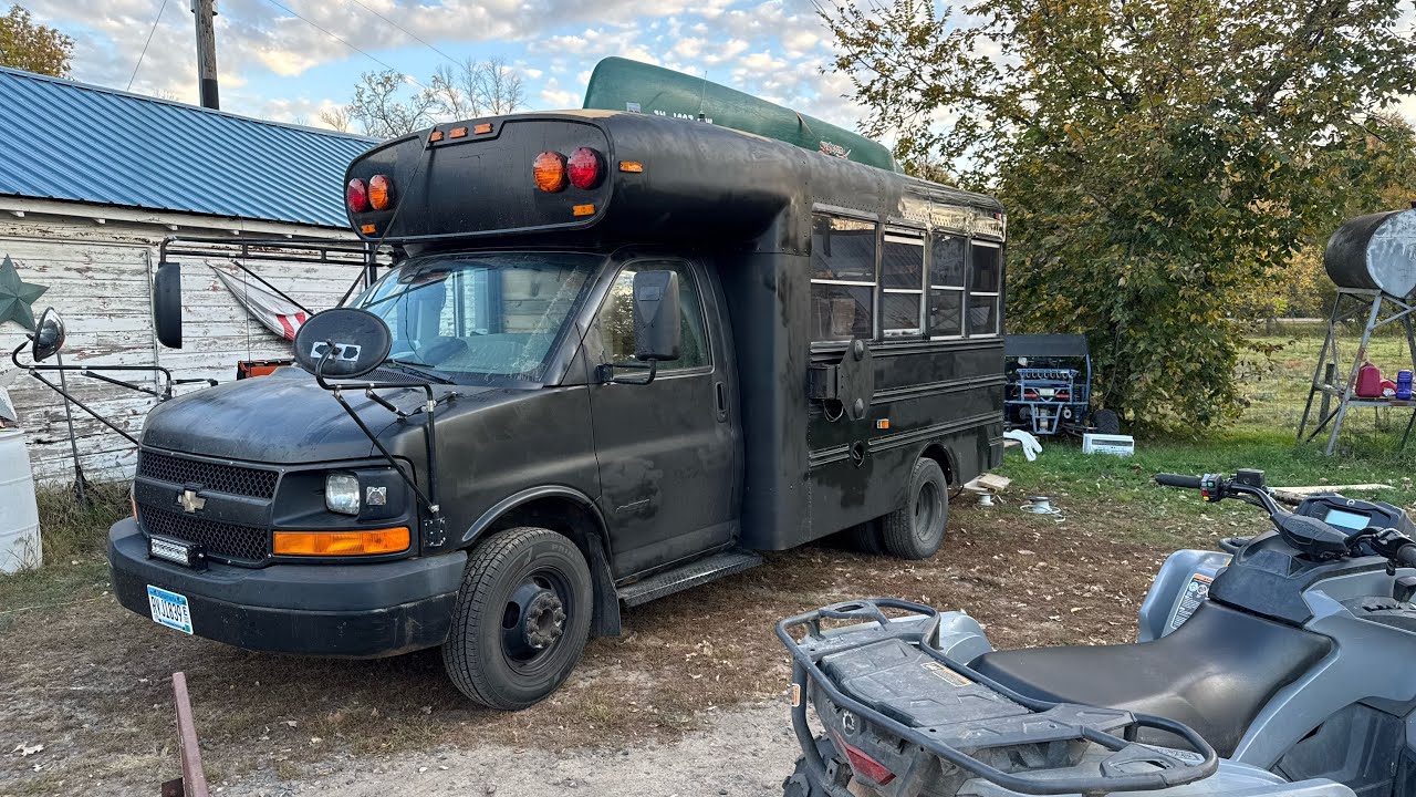 Bus build part 1 - YouTube