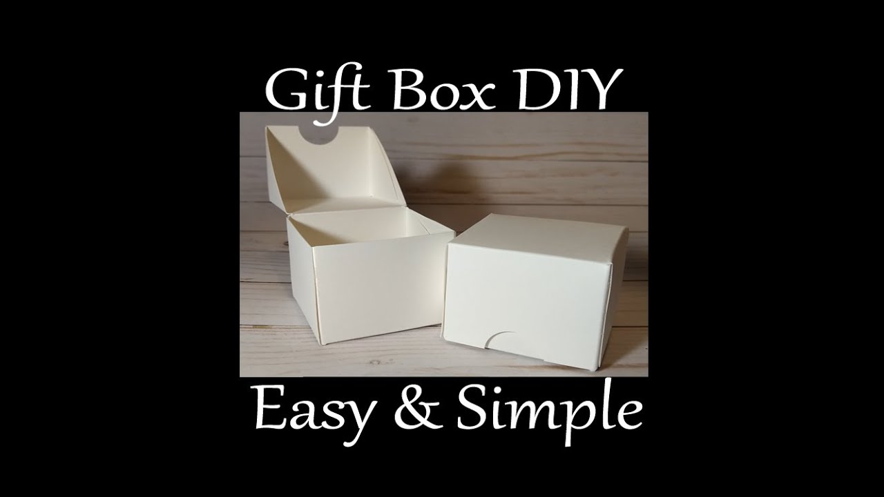 Gift Box DIY - Party Favor - Wedding - Birthday - Showers - YouTube
