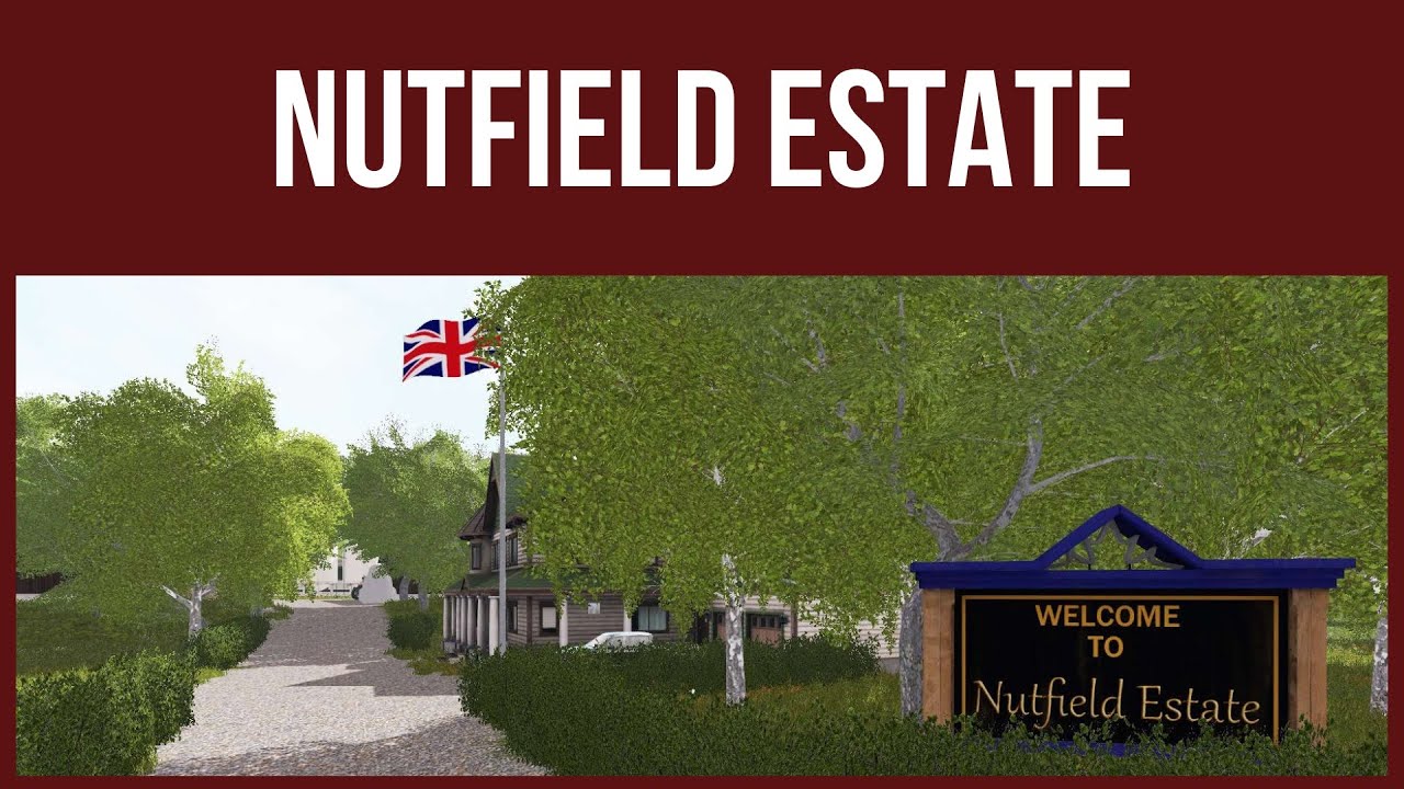 Farming Simulator 17 - First Look & Map Tour – NUTFIELD ESTATE - YouTube
