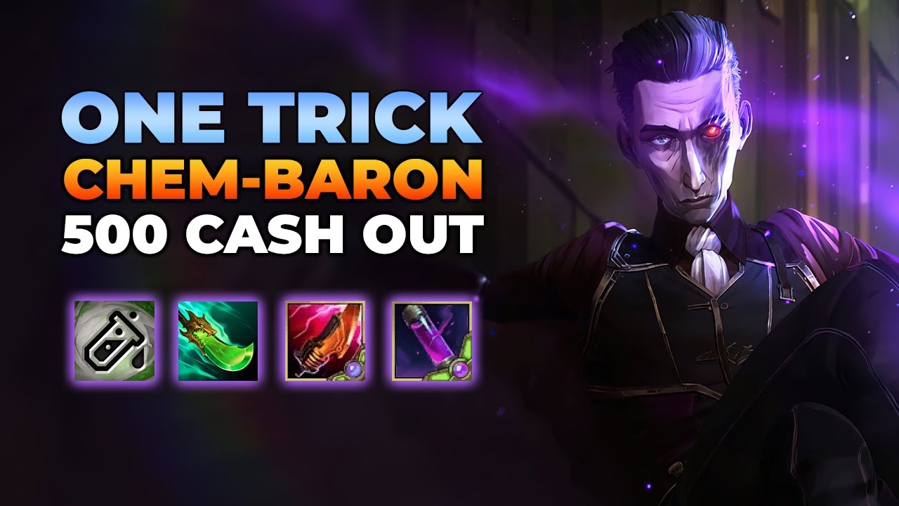 I AM ONE TRICK 500 CHEM BARON CASH OUT | TFT Set 13 | Macau Patch A ...