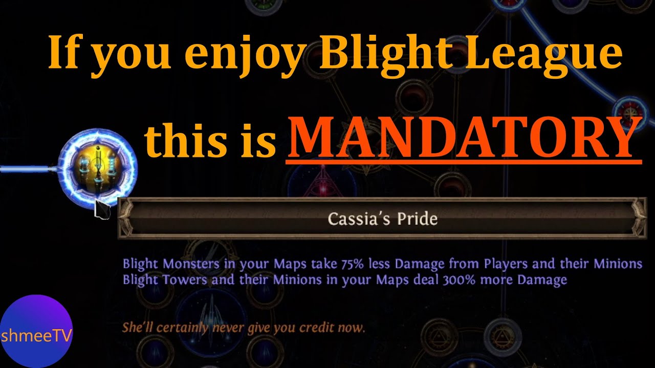 Path of Exile 3.22 - How to Take Advantage of Cassia's Pride - YouTube