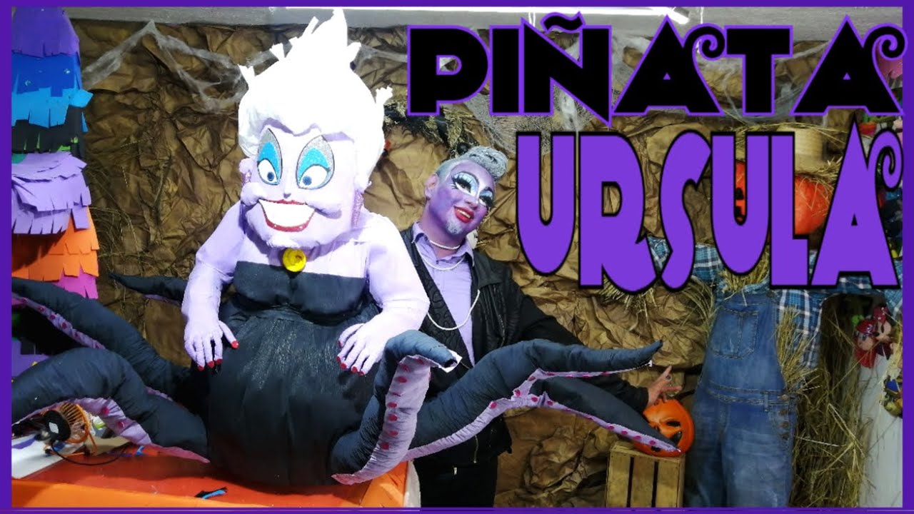 Piñata ESPECIAL de URSULA ( La Sirenita ) / JOSE Ravelero primera parte ...