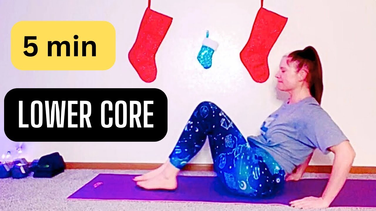 LOWER CORE WORKOUT AT HOME | lower abs workout 5 min - YouTube