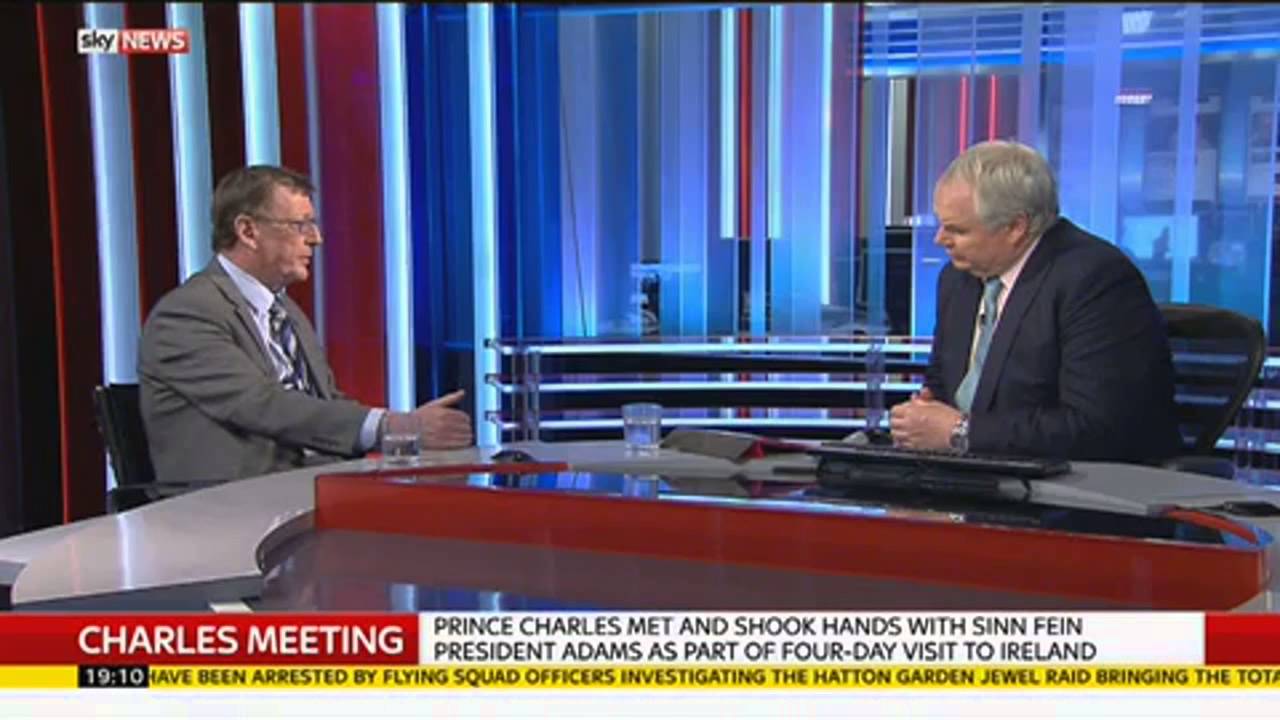 Former First Minister Lord Trimble On Prince Charles' Visit To Ireland ...