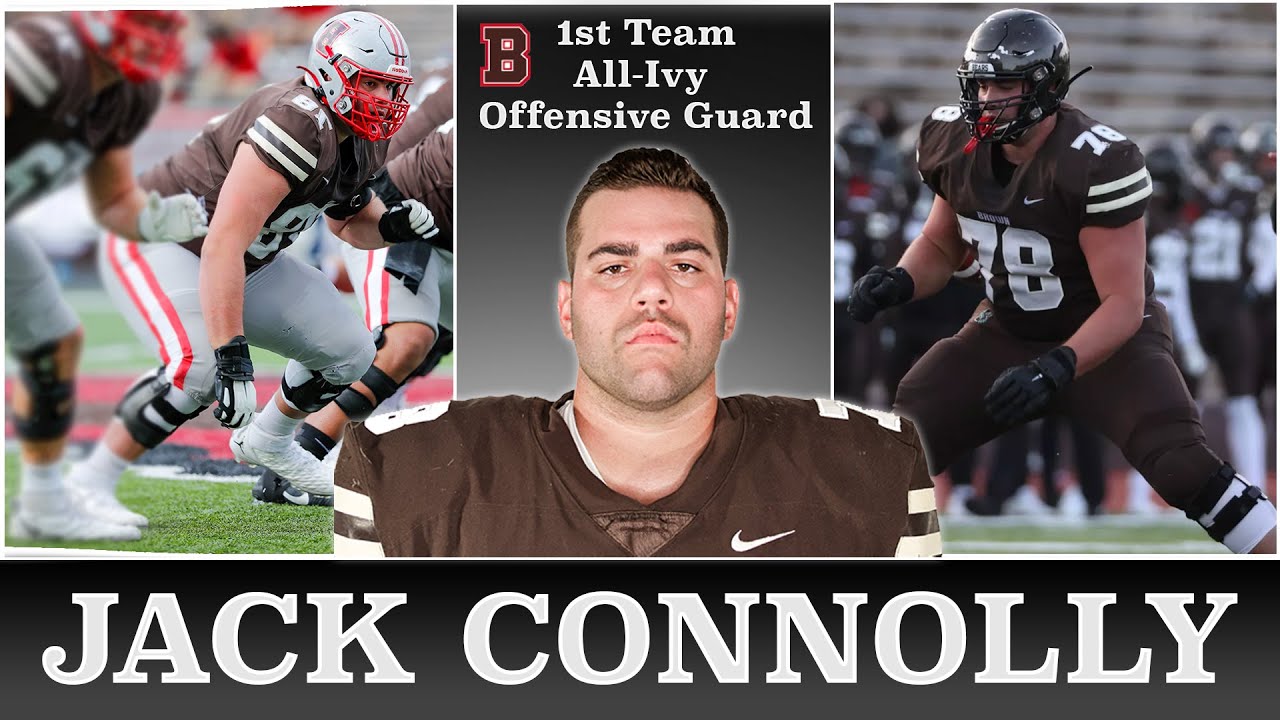 Jack Connolly Brown University Offensive Guard - YouTube