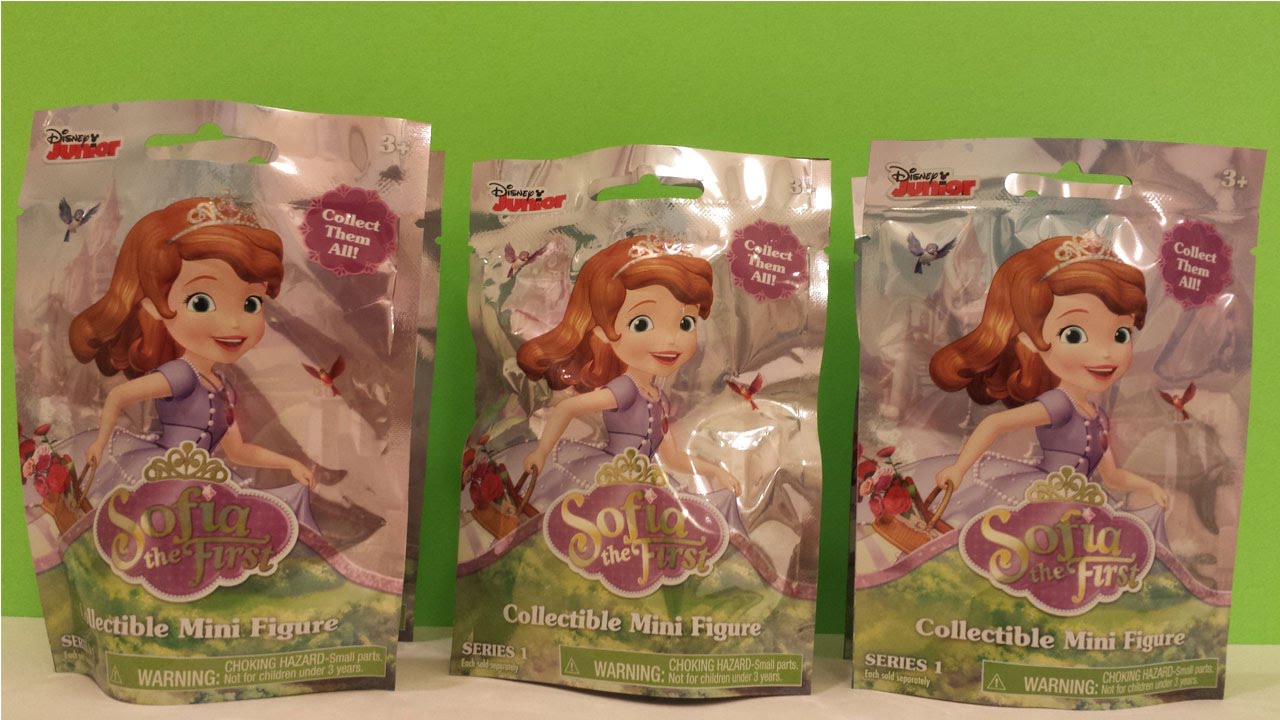 Sofia the First Series 1 Blind Bags Opening - YouTube