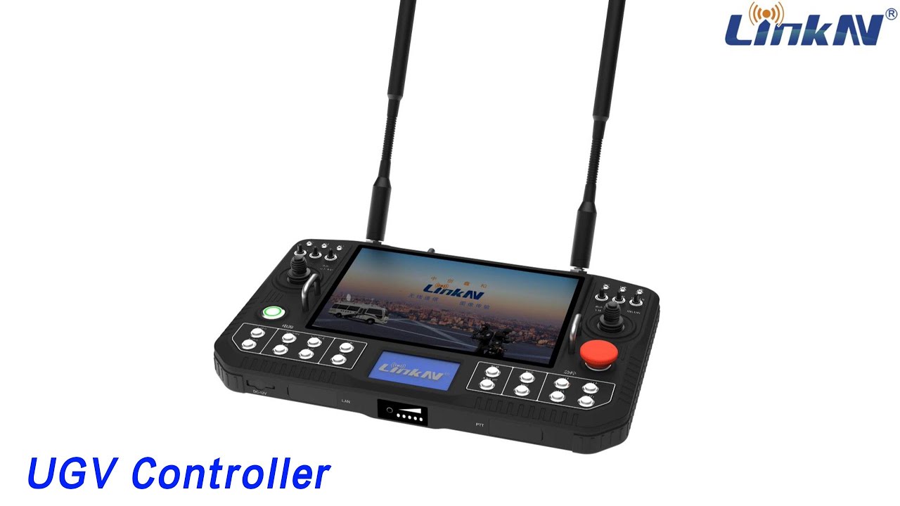 Industrial UGV Controller DC12V IP67 Handheld 10.1 Inch Display For ...