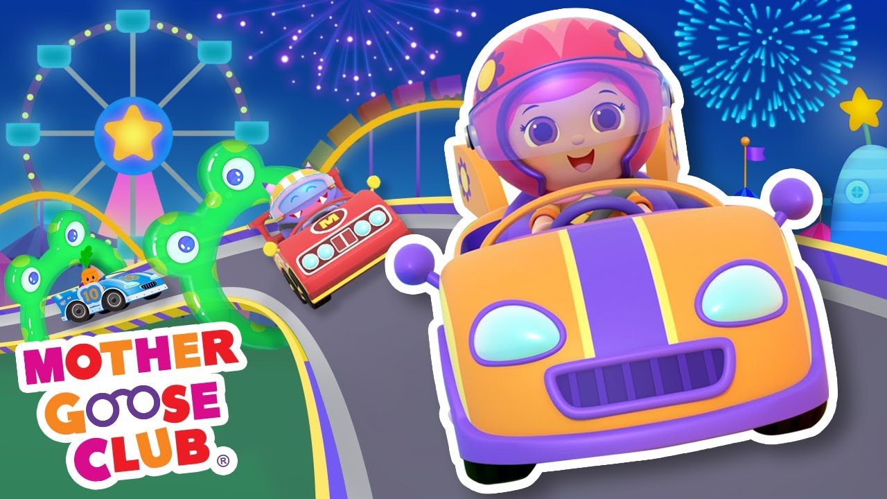 Driving in My Car | Mother Goose Club Cartoons #NurseryRhymes - YouTube