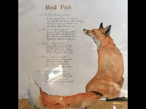 Red Fox: a spell by Robert Macfarlane - YouTube