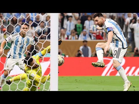 🇦🇷 🇨🇵 Goal Messi 3-2 in World Cup final extra time - YouTube
