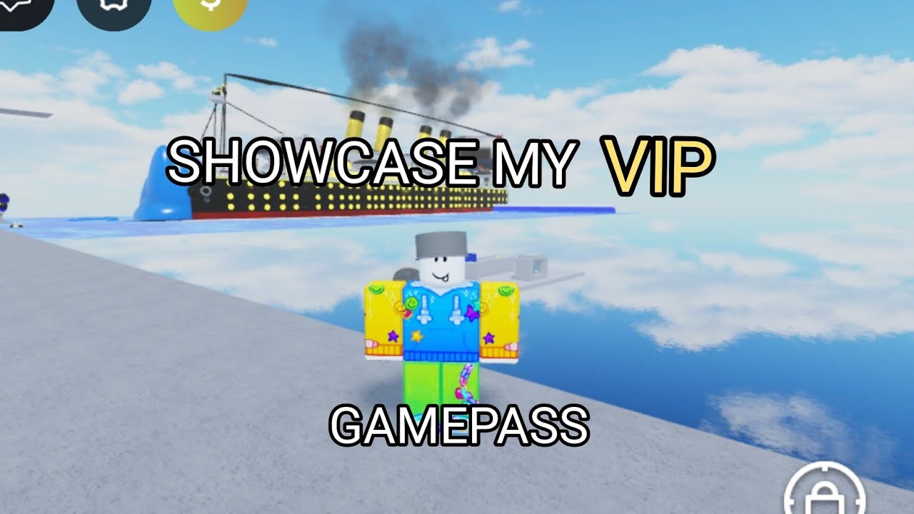 SHOWCASING Vip Gamepass in Obby creator🎫 - YouTube