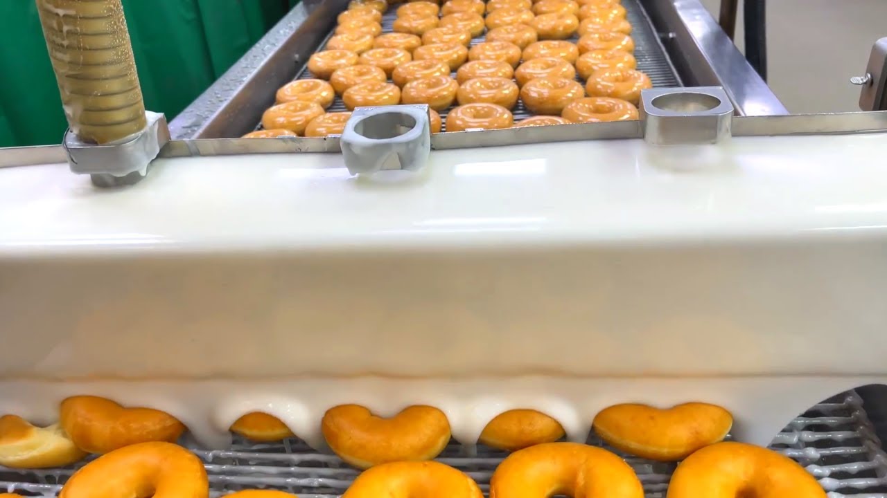 COMO se HACEN Las Donas de Krispy Kreme 🍩| ¡No Vas A Creer Lo Que ...