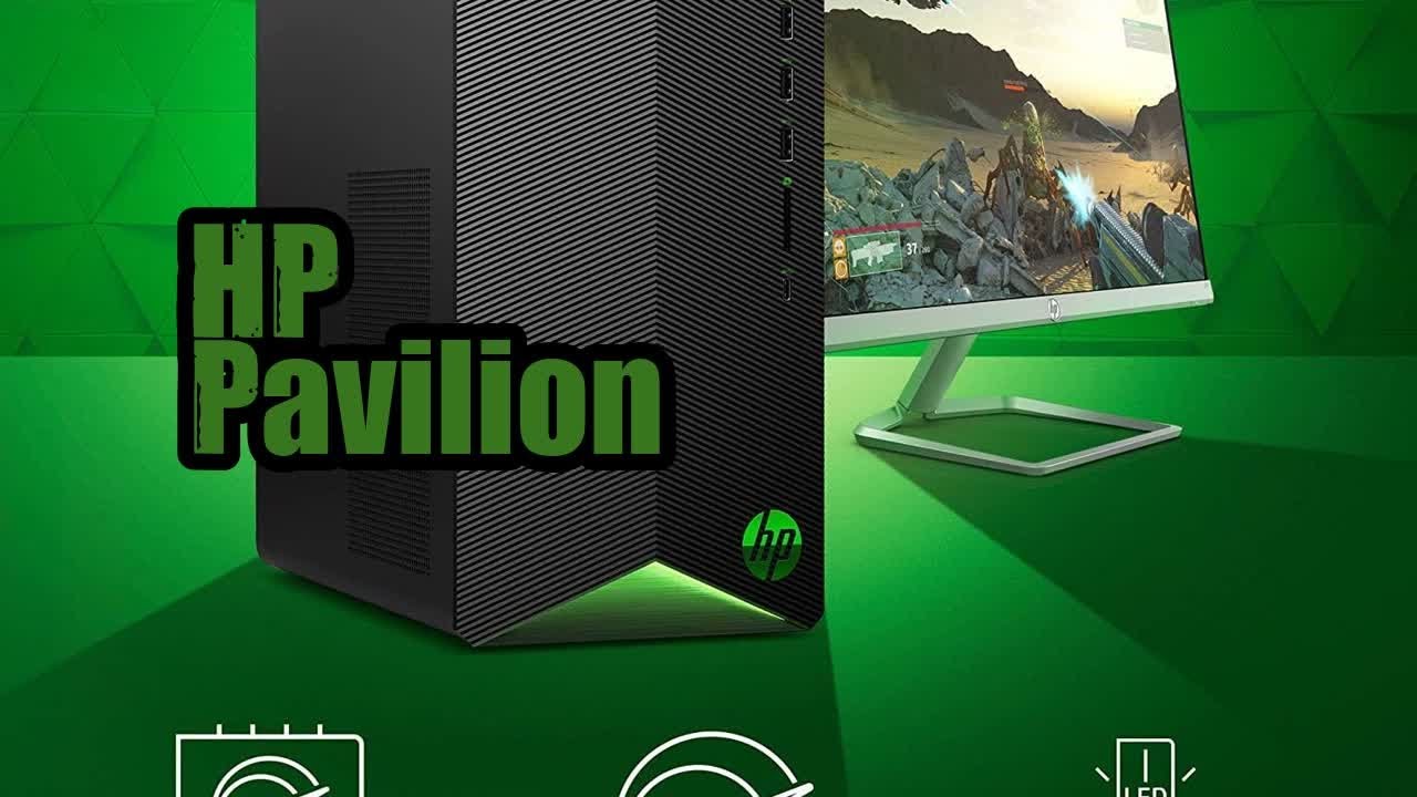 Review 2021 Newest HP Pavilion Gaming Desktop Computer - YouTube