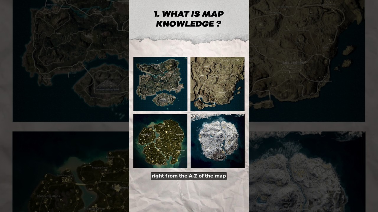 How To Increase Your Map knowledge 🗺️ in BGMI 🗿 #bgmi #esports #howto # ...