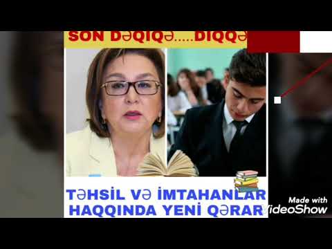 DİQQƏT! Məktəb Təhsil haqqında SON QƏRAR!.........