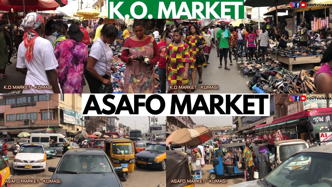 Seeker Review || Kumasi Asafo Market & K.O Market Tour || I.G.P on Fake ...