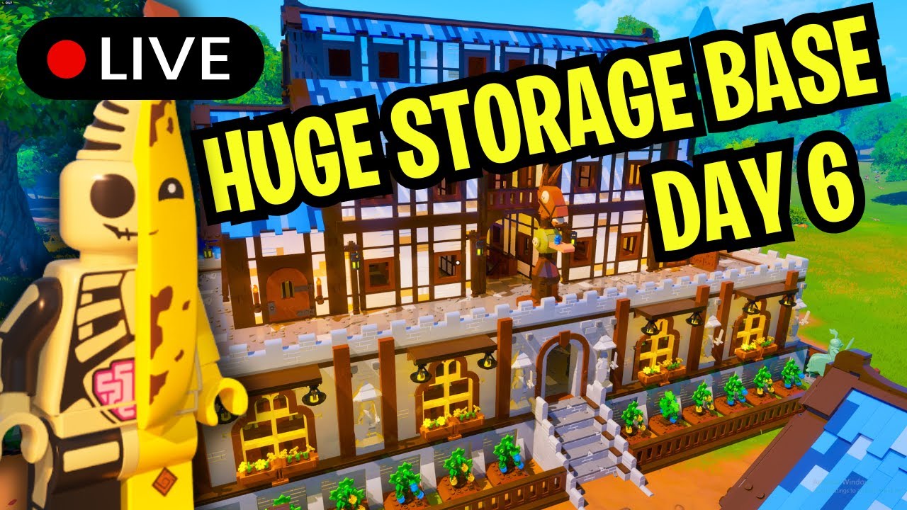 Building a BEAUTIFUL Storage Base (Expert Survival) - YouTube