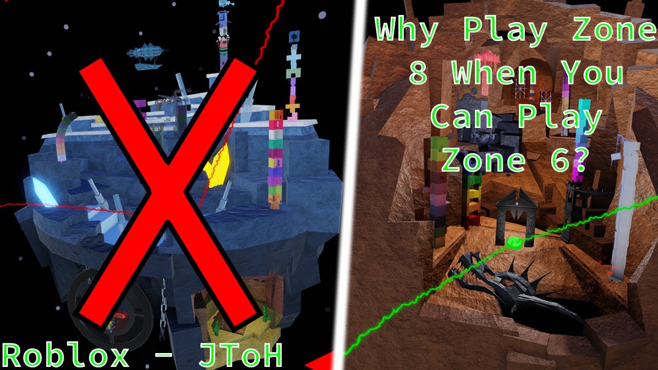 Why Play Zone 8 When You Can Play Zone 6? (Roblox - JToH) - YouTube