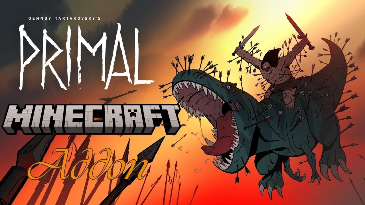 Minecraft PE: Primal Addon - YouTube