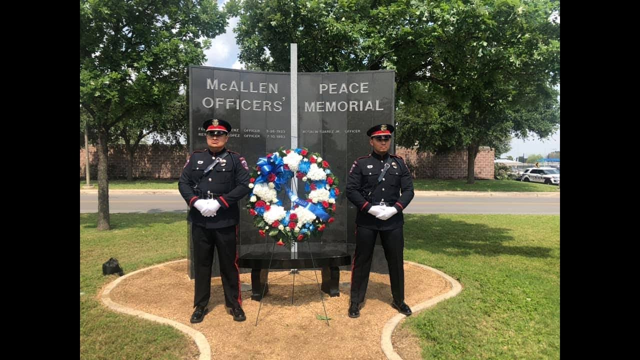 McAllen Peace Officers’ Memorial Ceremony 2019 - YouTube