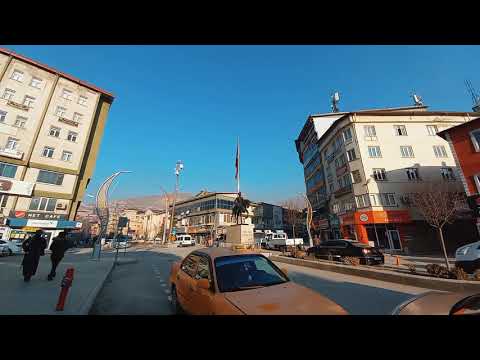 Hakkari çarşı manzarası