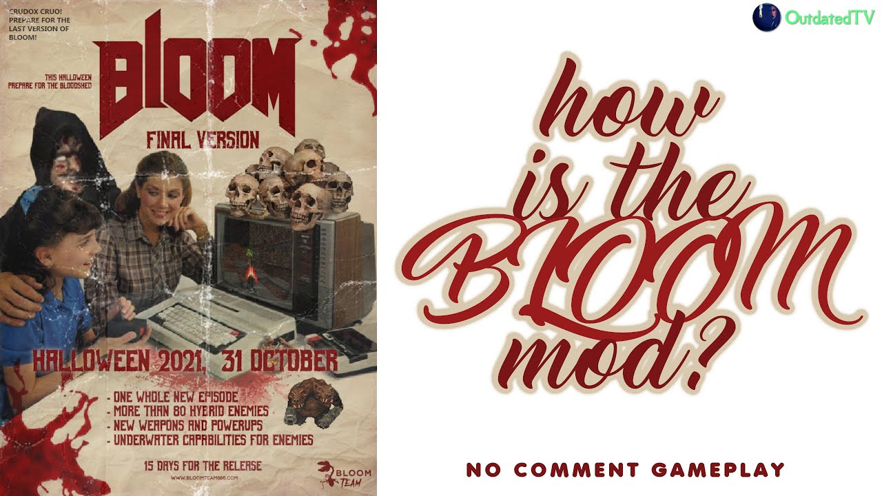 BLOOM - Doom 2 vs Blood crossover mod random excerpts - YouTube