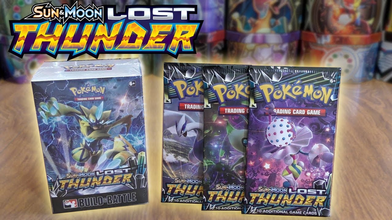 Pokemon Lost Thunder Booster Pack Opening - YouTube
