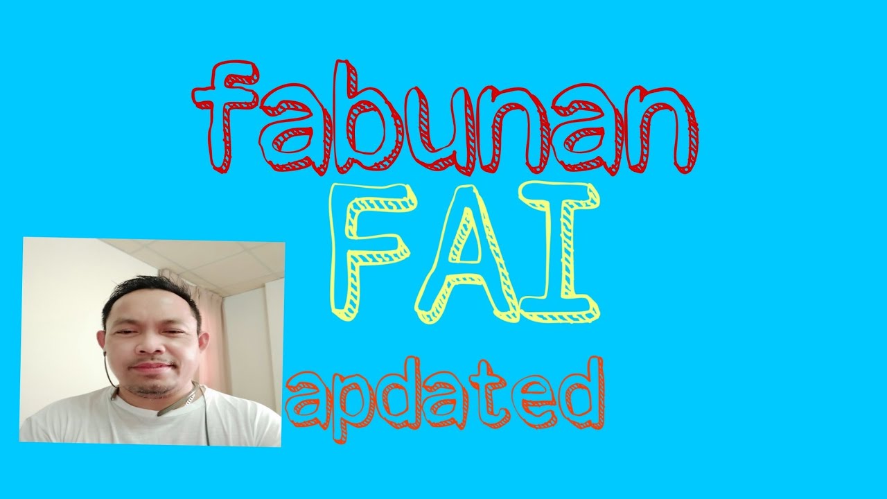 Fabunan FAI updated openion ko. - YouTube