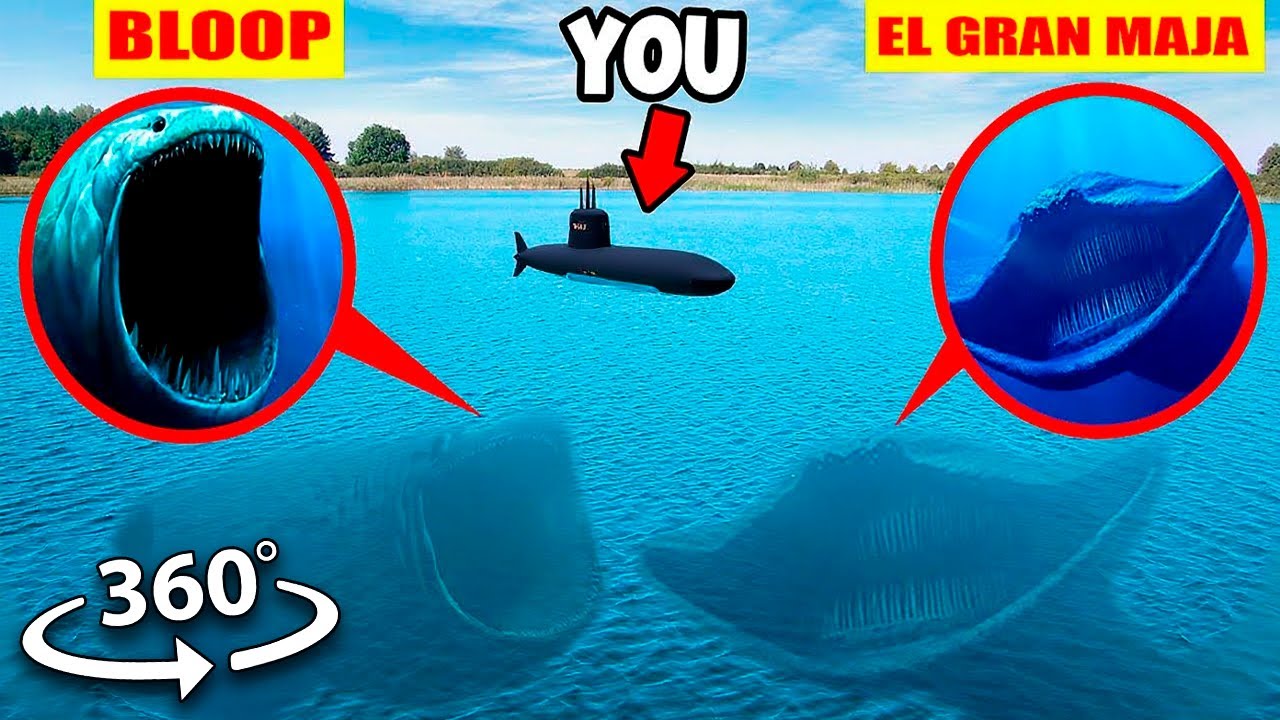360° VR A DRONE CAPTURED EL GRAN MAJA vs BLOOP in Real Life - YouTube