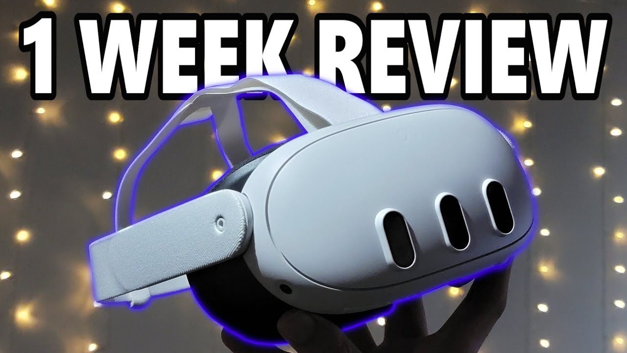 Quest 3 Review One Week Later And Raw Footage Demo - YouTube