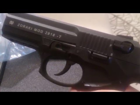 Zoraki 2918 Ses Tabancası (Kurusıkı) Kutu Açılımı Ve Tanıtım