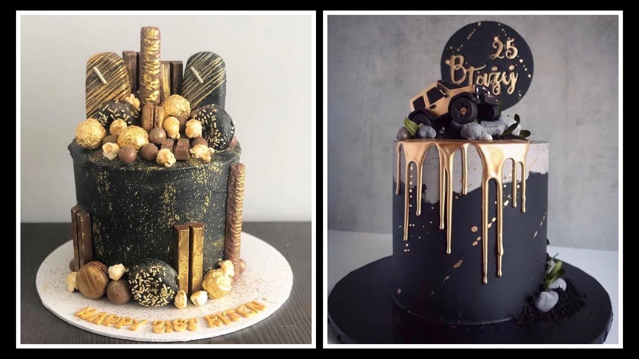 Hermosos Pasteles Negros 🖤 Ideas 💡 - YouTube