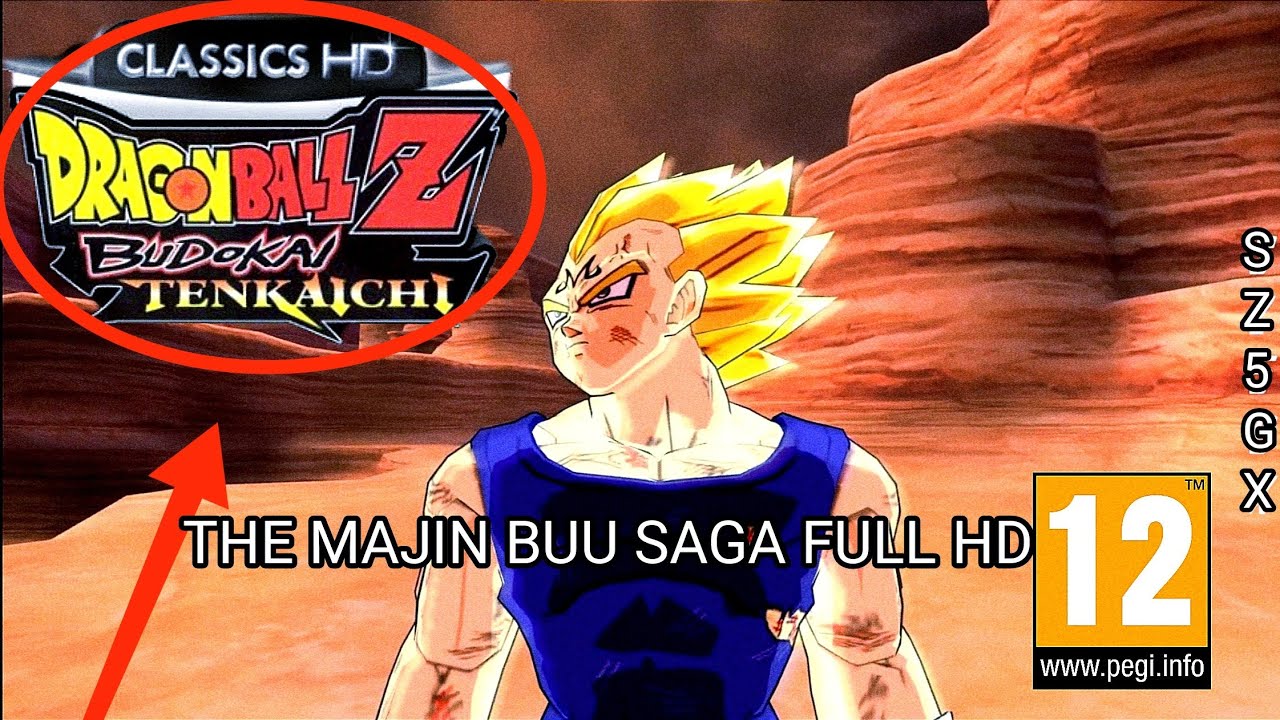 DRAGON BALL Z BUDOKAI TENKAICHI 1 HD REMASTERED 2022 - THE MAJIN BUU ...