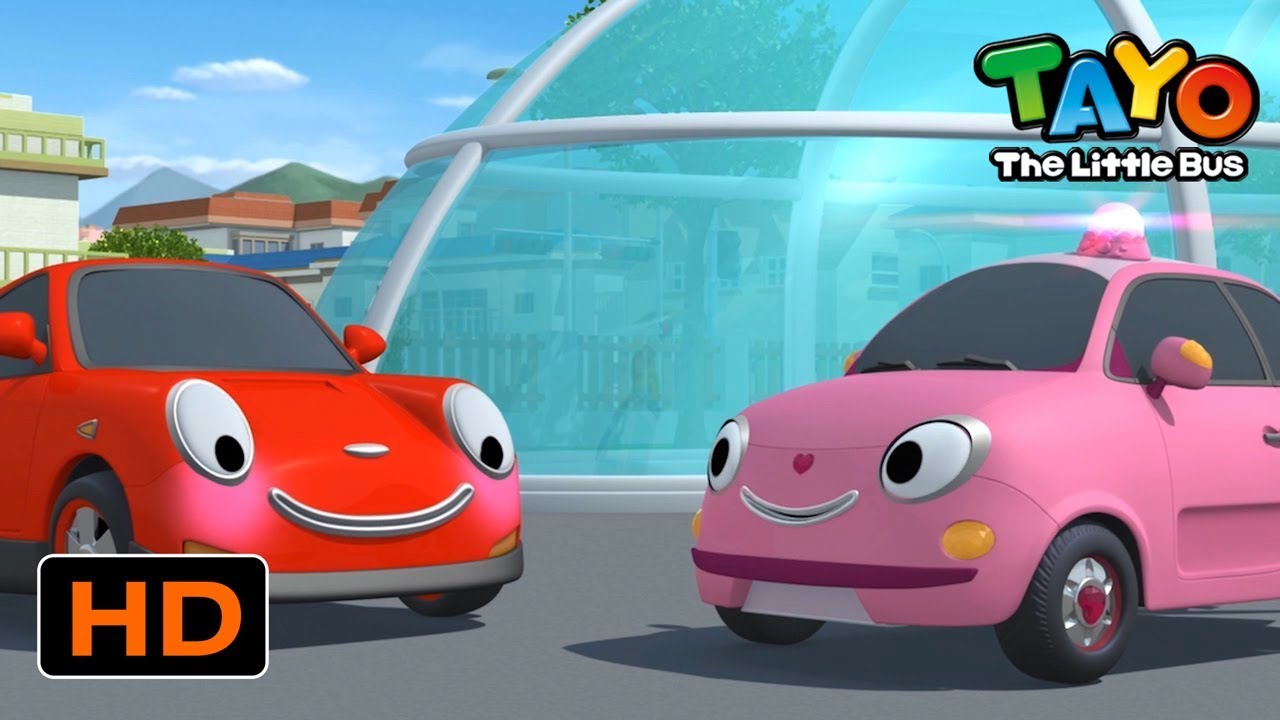 Tayo English Episodes l Love at first sight♥ Just around Valentine's ...