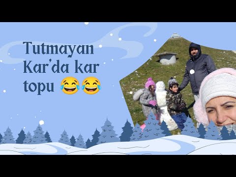 Tutmayan Kar'da kar topu nasıl oynanır? Kayak yapılır mı?Yusuf Arda ve Yade Dilek ile Oynat bakalım
