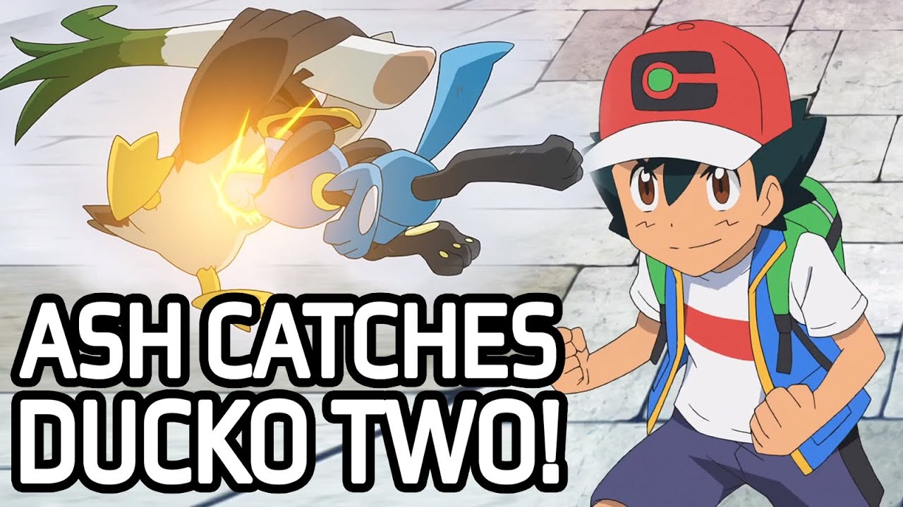 Ash Catches Galarian Farfetch'd!! Leon VS Raihan!! - Pokemon Journeys ...
