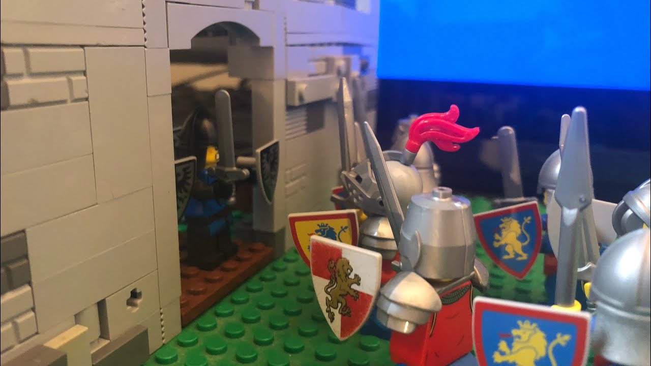 Lego medieval Siege ( Lego stop motion)part 2 - YouTube