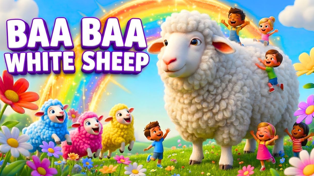 Baa Baa White Sheep | Baa Baa Black Sheep Islamic Version | Nursery ...
